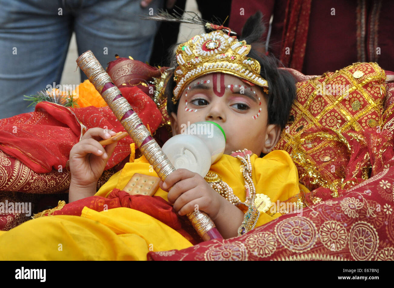 Hindu Gods Krishna Baby
