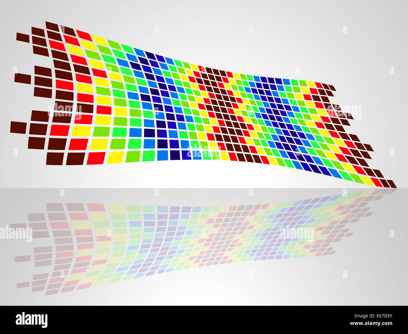 Squares Pattern Meaning Design Multicoloured And Block Stock Photo - Alamy