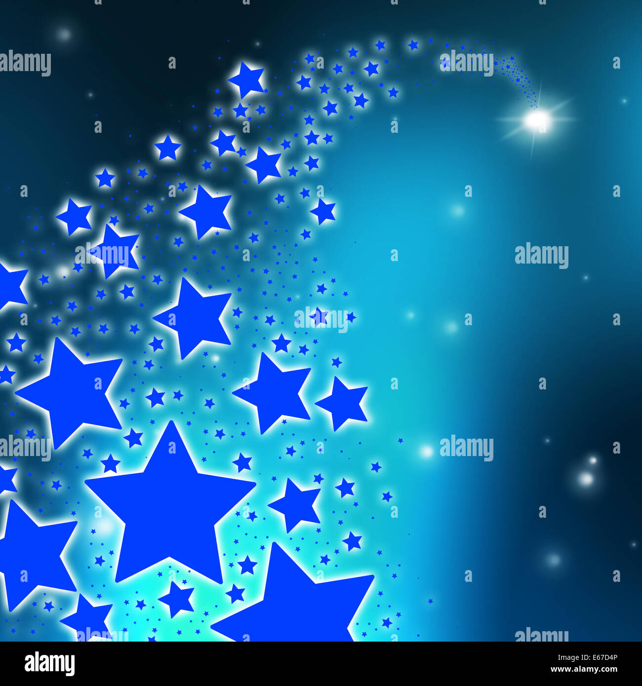 Stars Space Meaning Starry Starred And Cosmos Stock Photo - Alamy