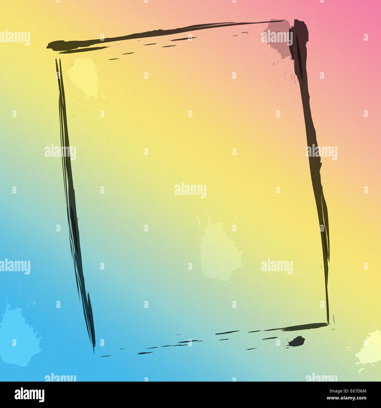 Frame Color Meaning Empty Space And Backdrop Stock Photo - Alamy