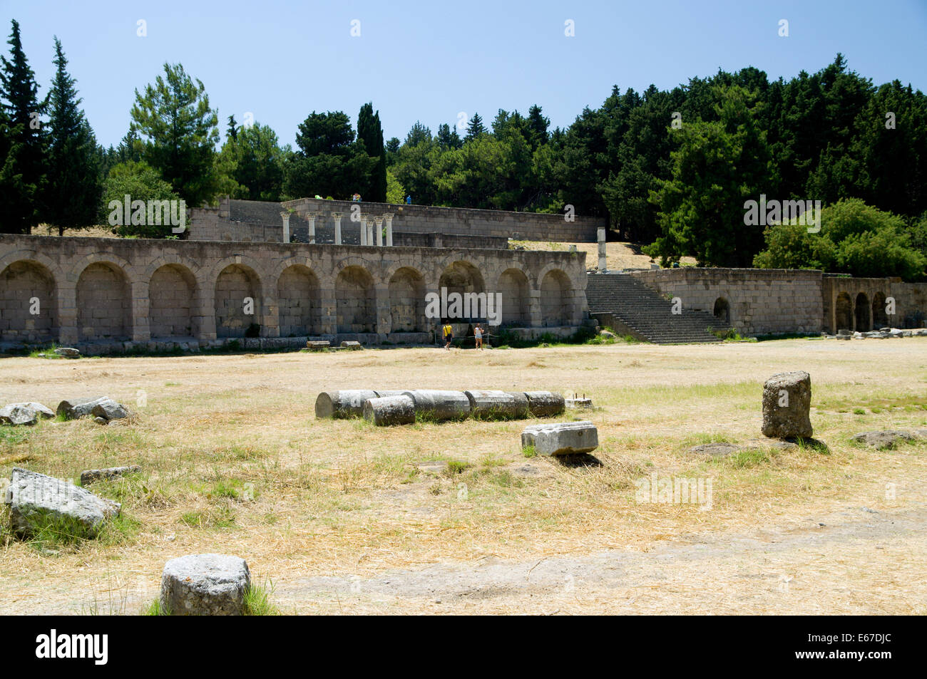 The Asklepion an Acient Hospital and Religeous Centre dedicated to the ...