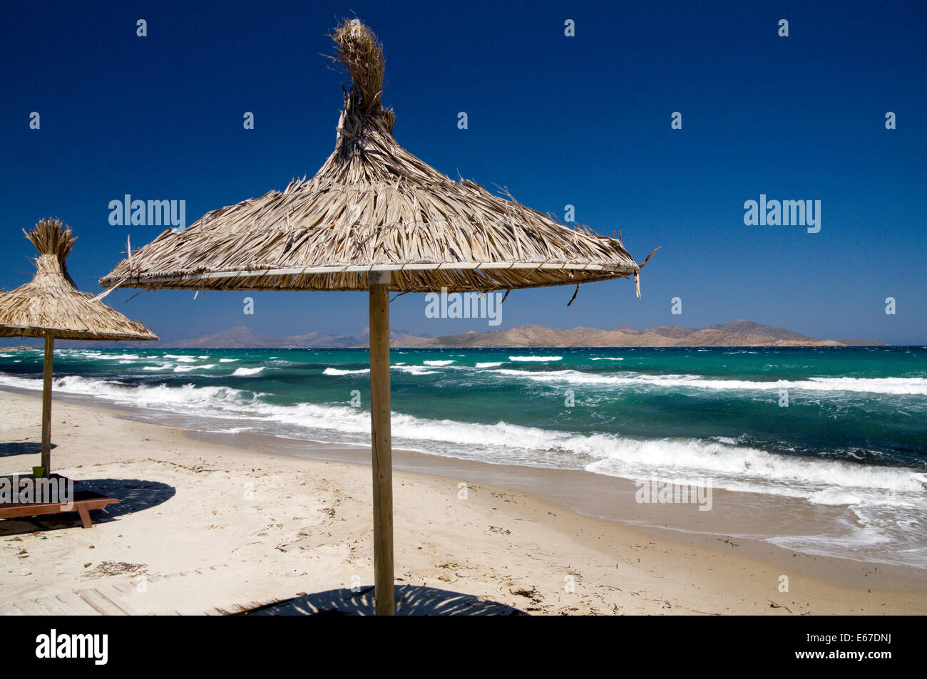 Tingaki Beach, with the Islands of Pserimos and Kalymnos on the right ...