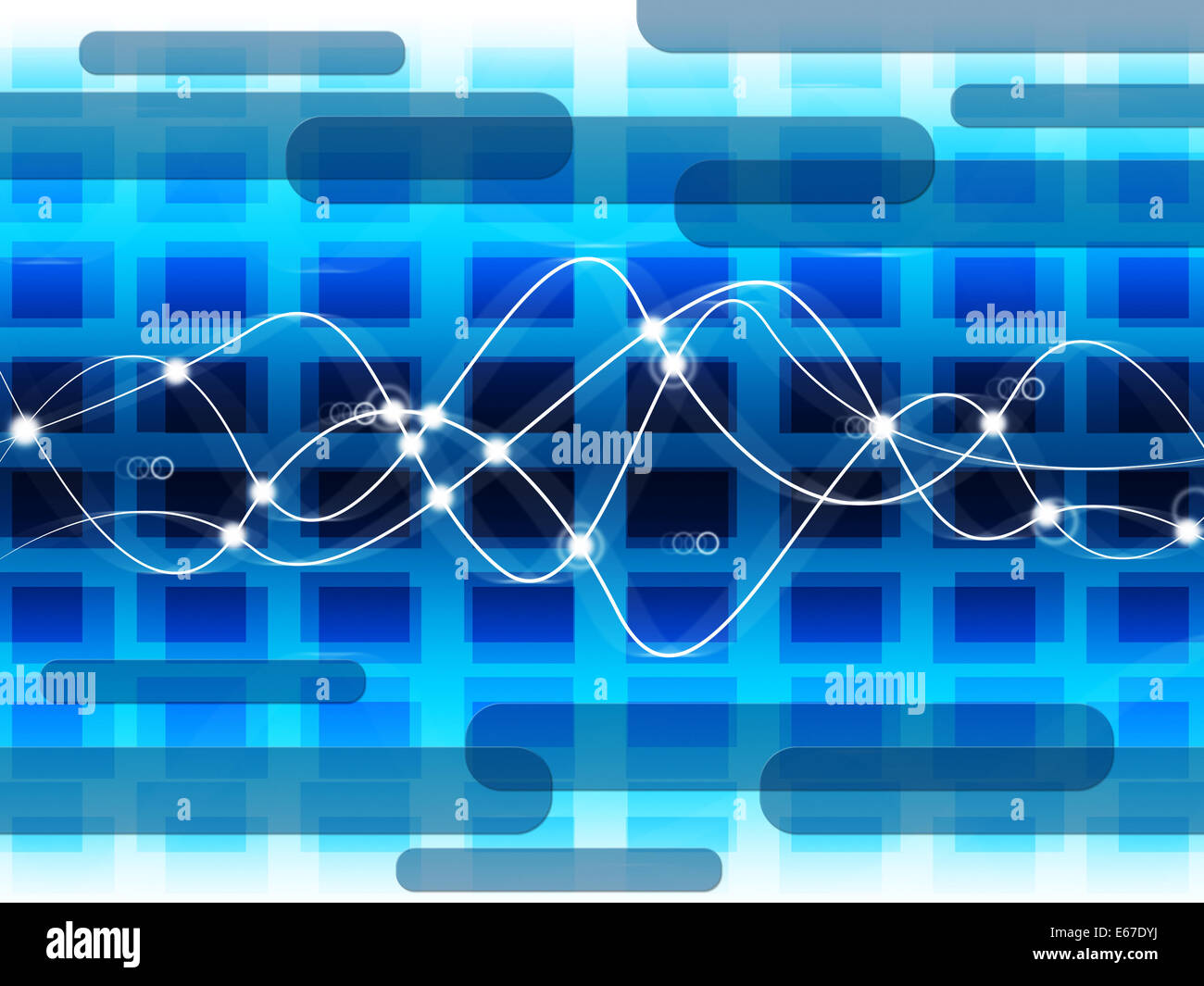Background Waveform Indicating Grid Backgrounds And Curves Stock Photo ...