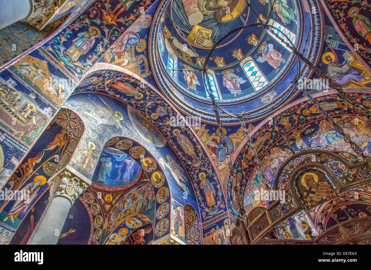 St George's Church at Oplenac, Serbia Stock Photo - Alamy