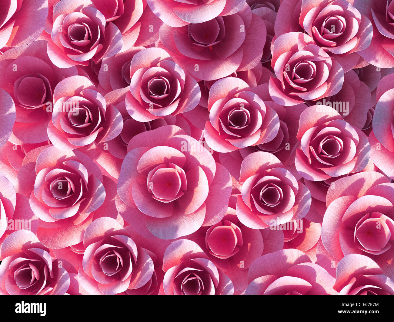 Roses Background Representing Flower Design And Romantic Stock Photo ...