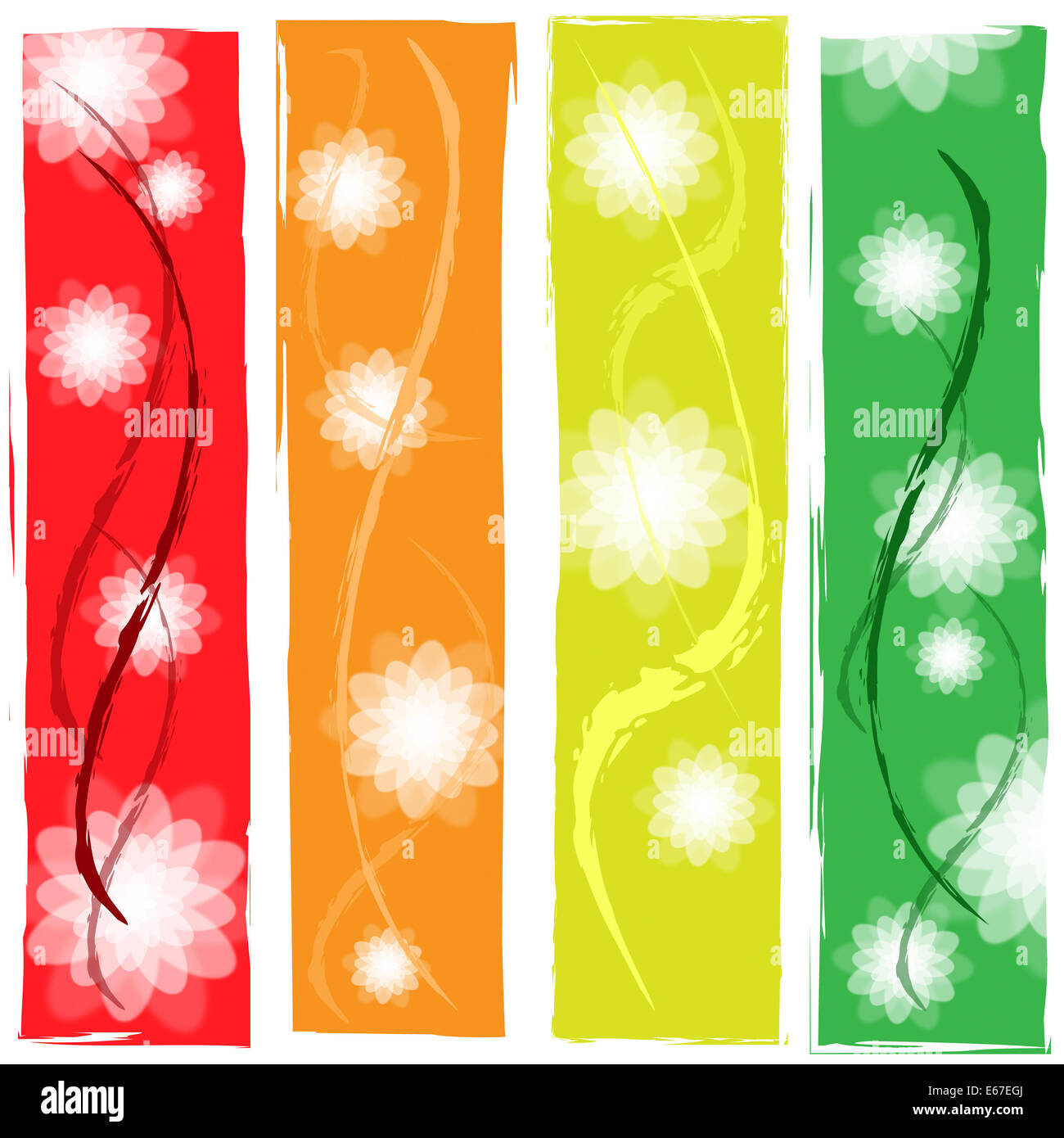 Floral Background Showing Bloom Vibrant And Blooming Stock Photo - Alamy