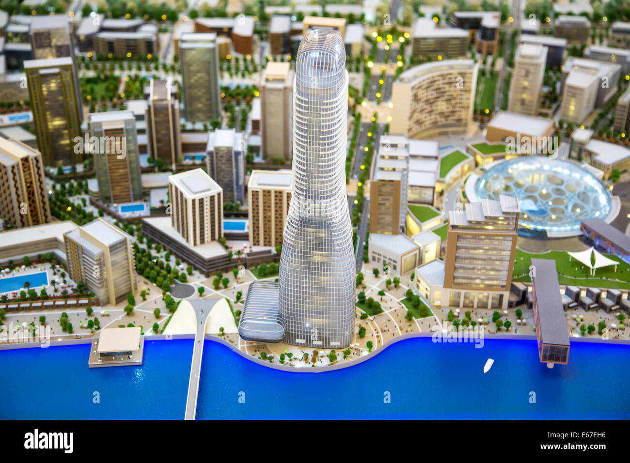 Belgrade waterfront model hi-res stock photography and images - Alamy