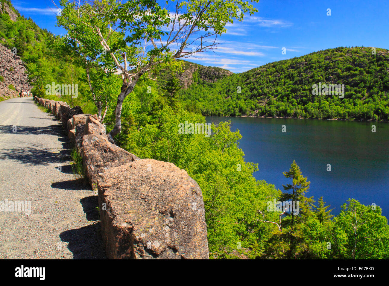 Look at Jordan Pond, Jordan - Bubble Ponds Carriage Loop Carriage Road ...