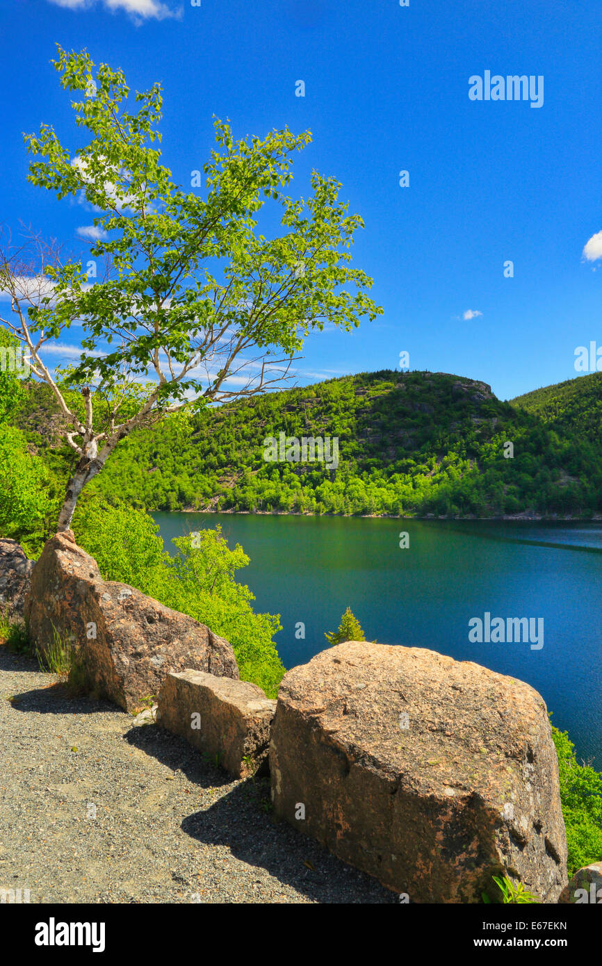 Look at Jordan Pond, Jordan - Bubble Ponds Carriage Loop Carriage Road ...