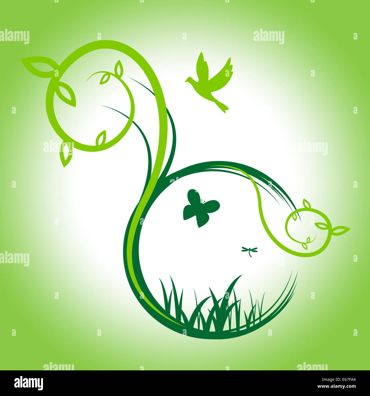 Nature Birds Indicating Animals Scenic And Countryside Stock Photo - Alamy