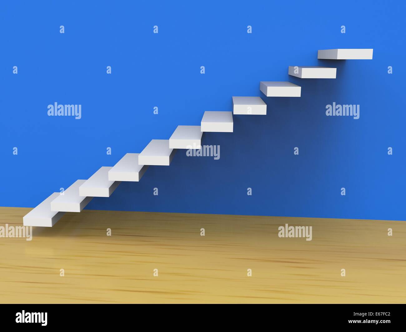 Stairs Success Indicating Development Steps And Staircase Stock Photo ...