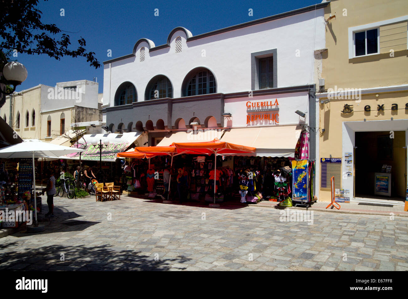 Kos town greece shops hi-res stock photography and images - Alamy