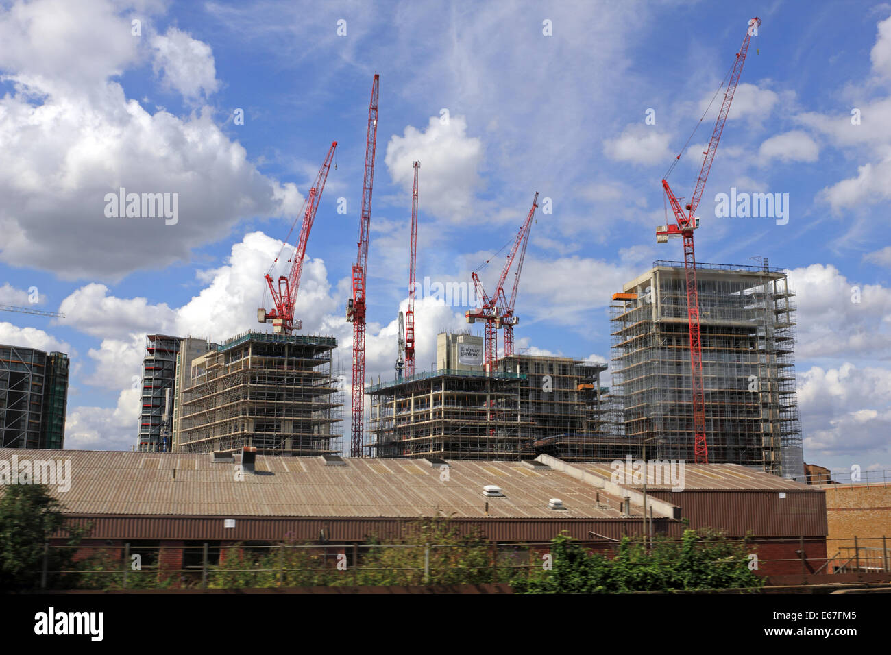 Nine elms and view hi-res stock photography and images - Alamy