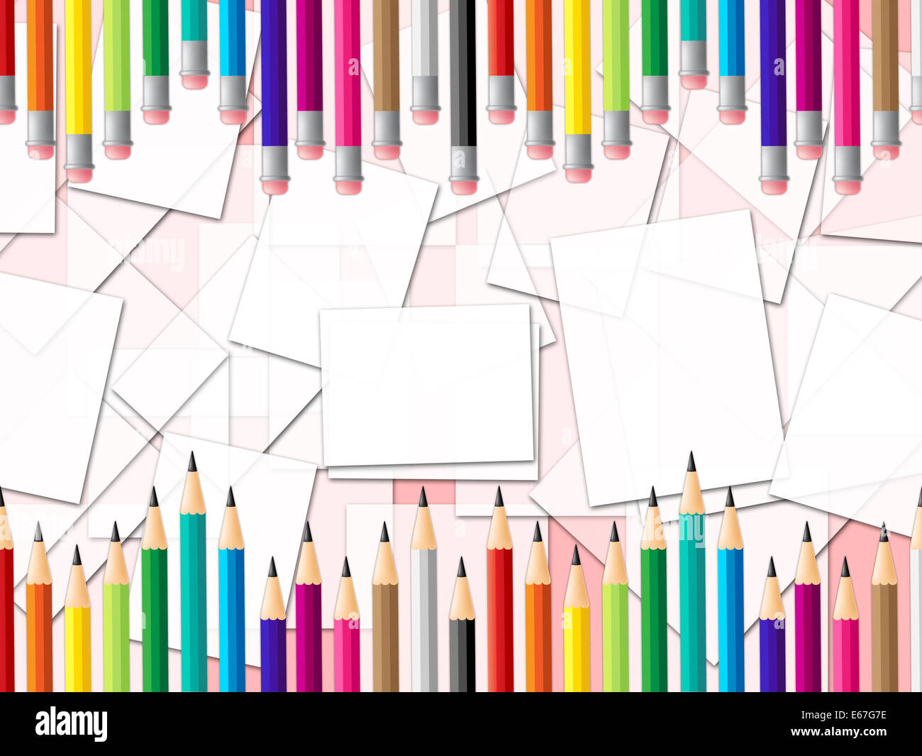 Color School Representing Education Colours And Colour Stock Photo - Alamy