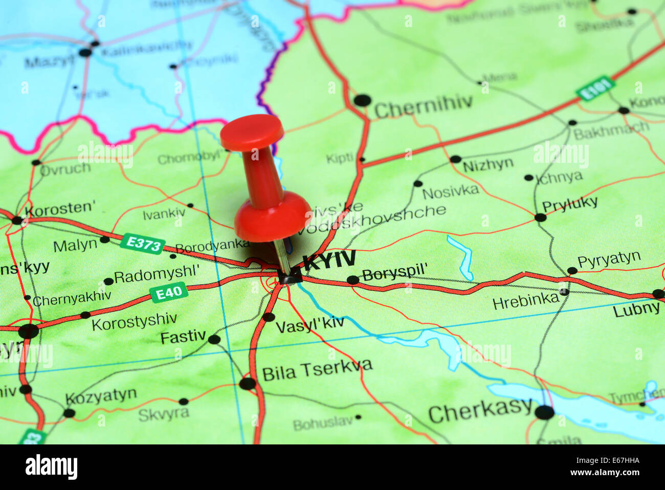 Ukraine europe map hi-res stock photography and images - Alamy