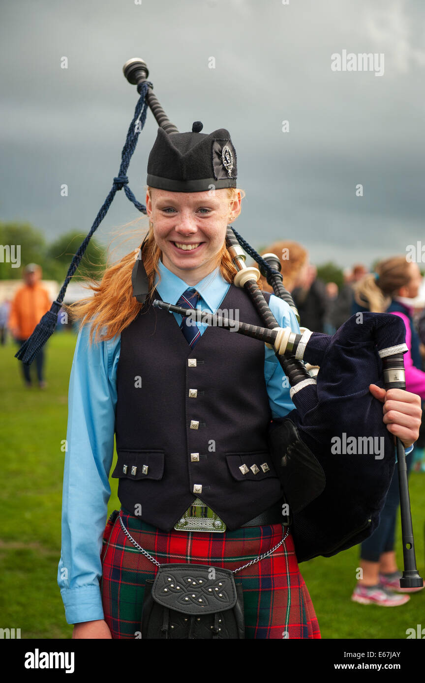 Ginger girl scotland hi-res stock photography and images - Alamy