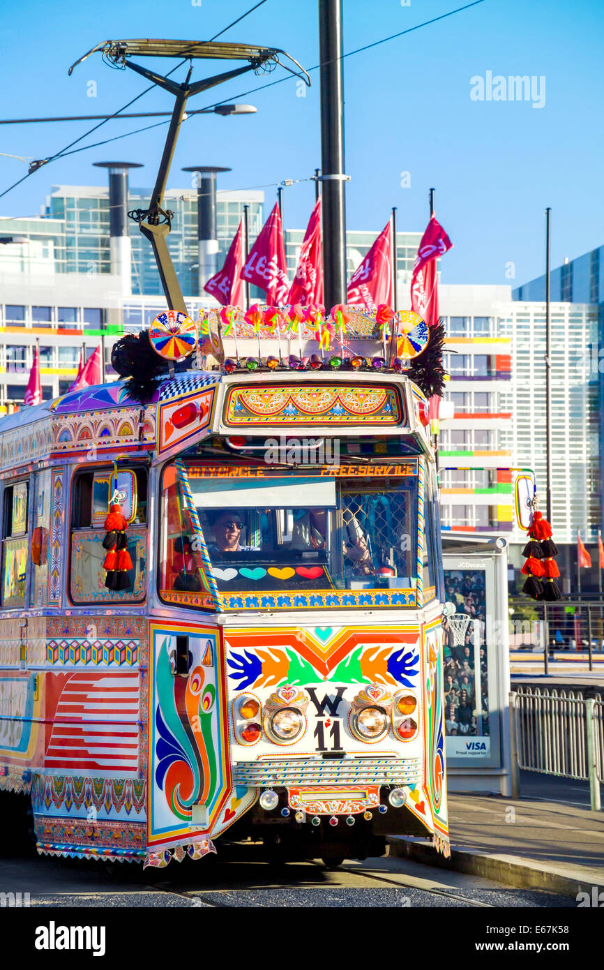 Melbourne tram trams hi-res stock photography and images - Alamy