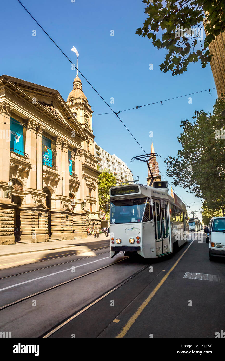Melbourne trams tram hi-res stock photography and images - Alamy