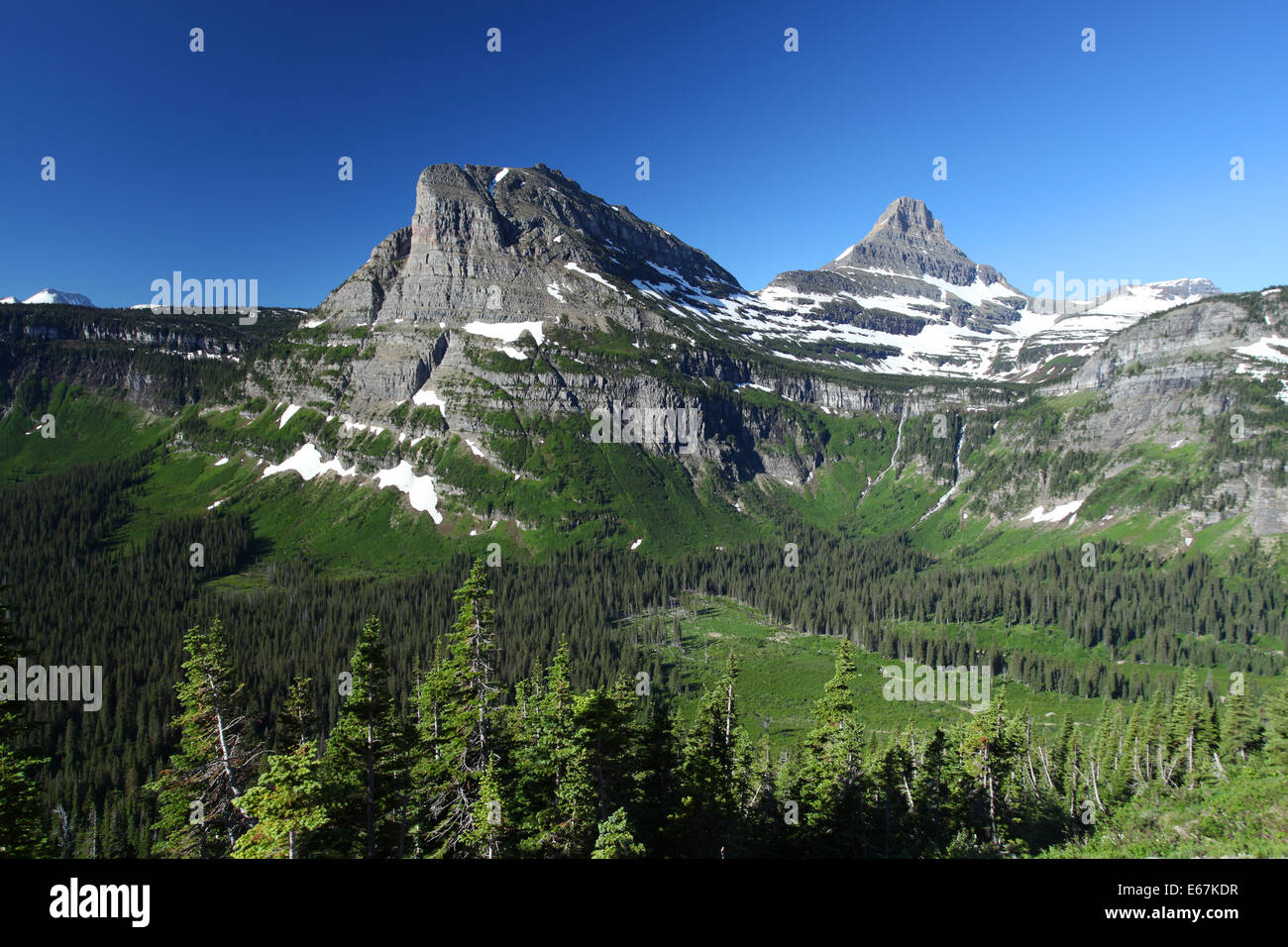 Grinnell glacier national park montana hi-res stock photography and ...