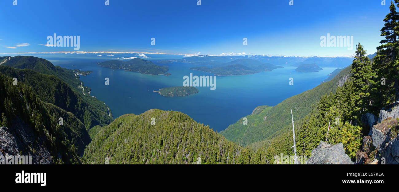 Howe Sound in British Columbia Stock Photo - Alamy
