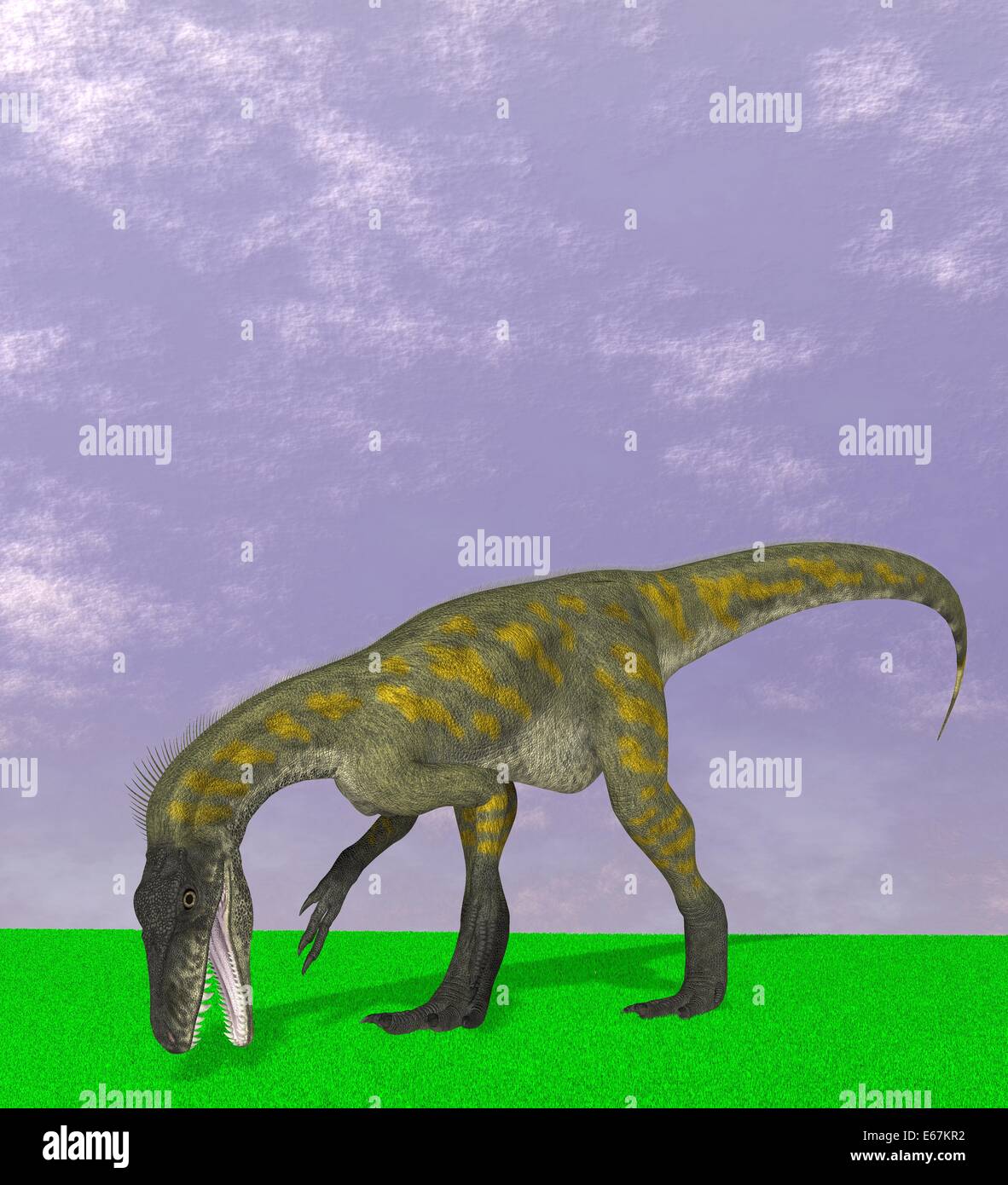 Dinosaurier Herrerasaurus / dinosaur Herrerasaurus Stock Photo - Alamy