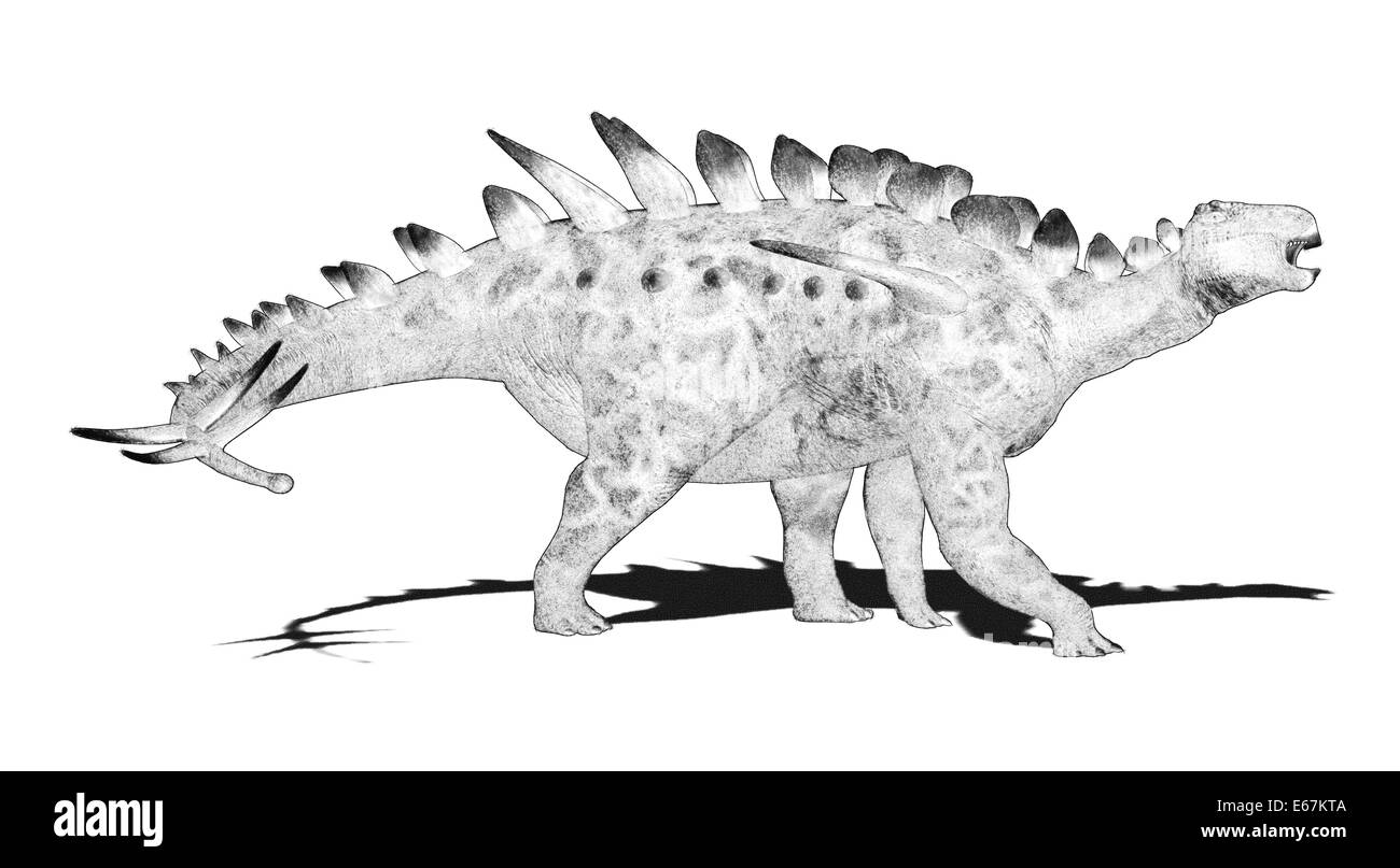 Dinosaurier Huayangosaurus / dinosaur Huayangosaurus Stock Photo - Alamy