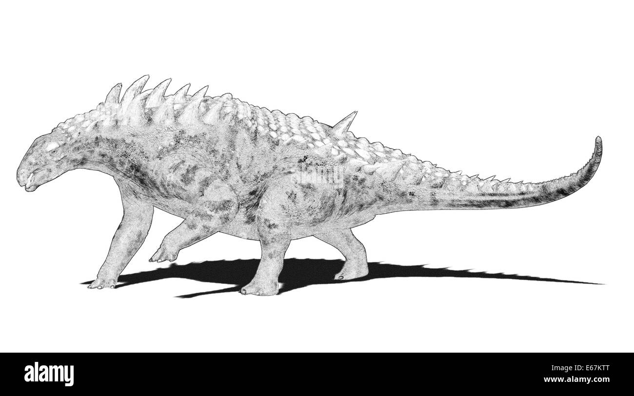 Dinosaurier Hungarosaurus / dinosaur Hungarosaurus Stock Photo - Alamy