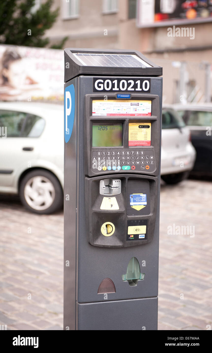 Car park meter hi-res stock photography and images - Alamy