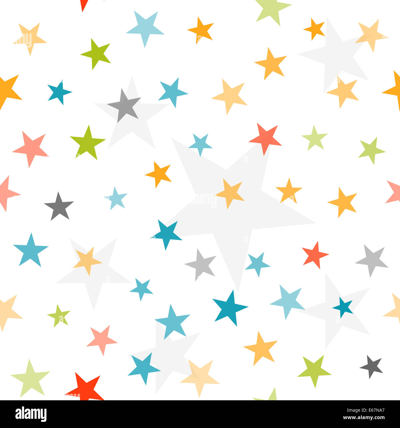 Colorful stars seamless background Stock Photo - Alamy
