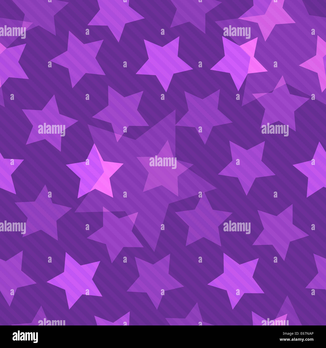 Purple Stars Background Wallpaper
