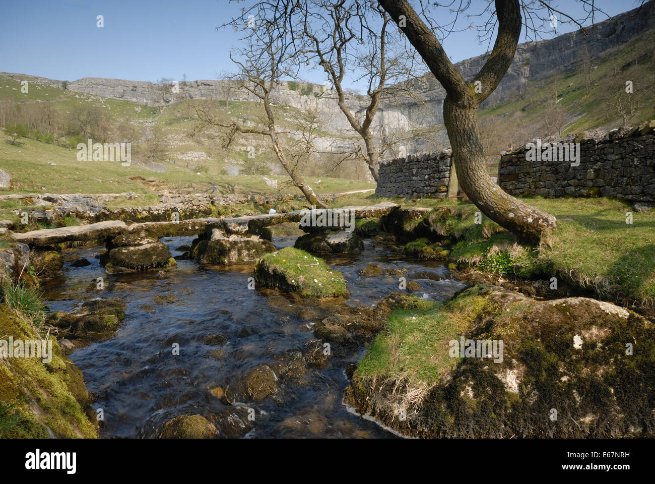 Malham Beck and Cove Stock Photo - Alamy