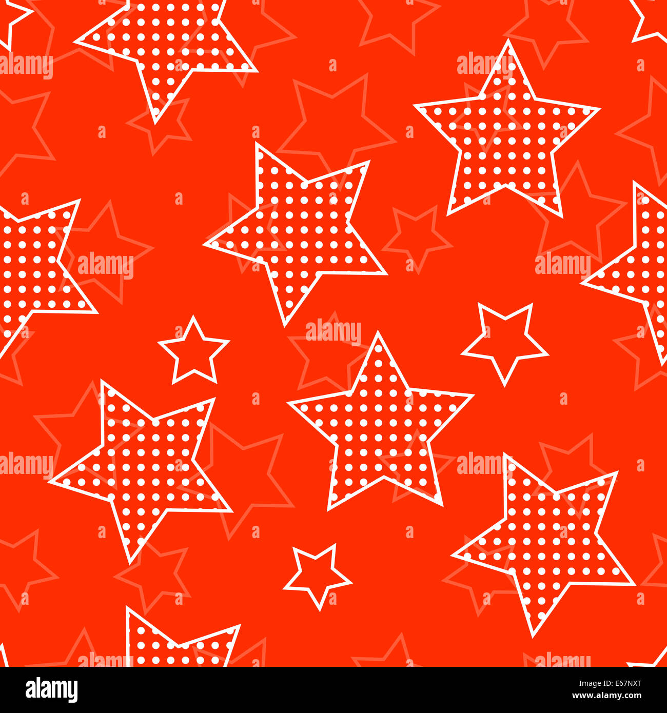 Red seamless background with stars Stock Photo - Alamy