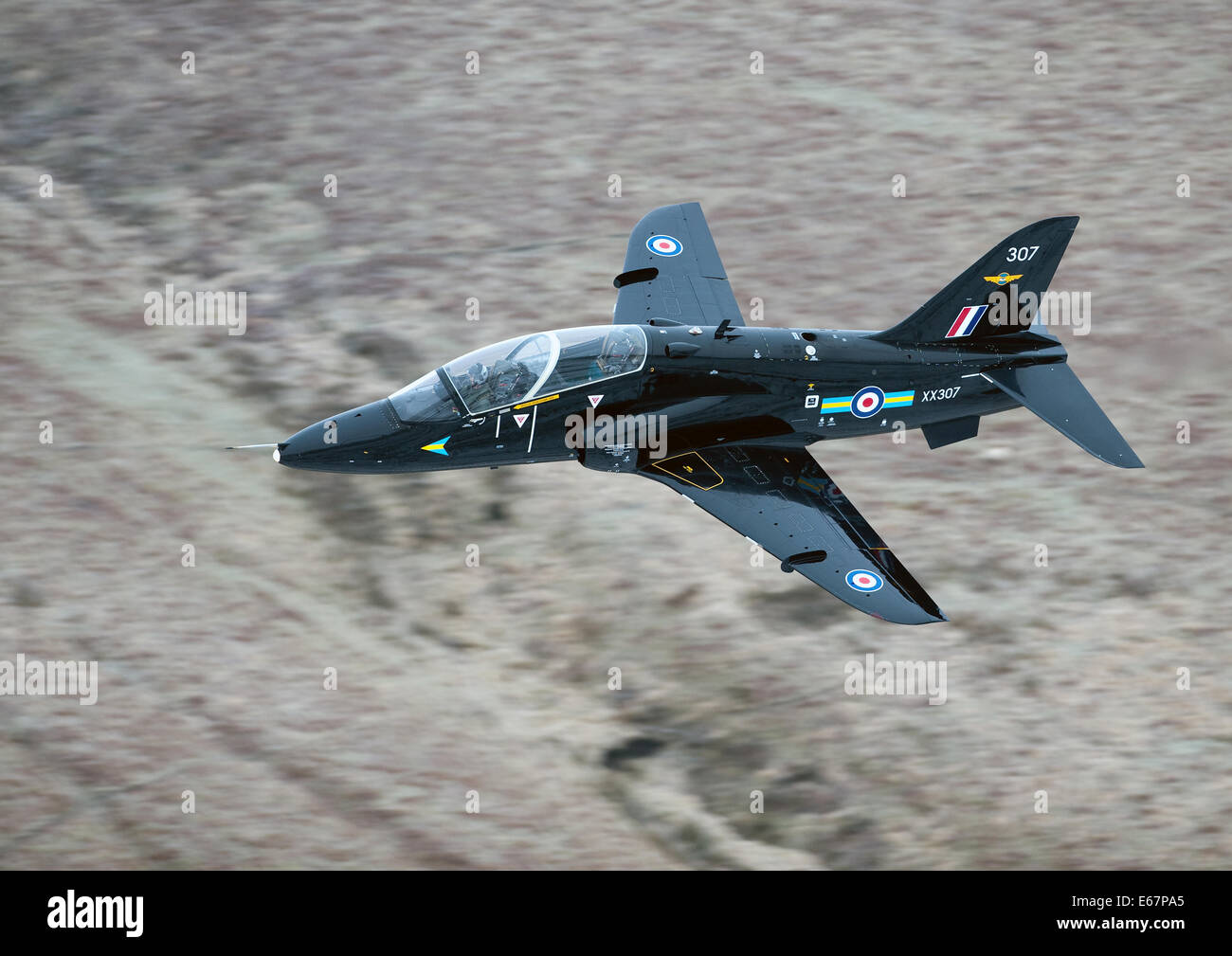 Raf Hawk Aircraft In A Loop High Resolution Stock Photography and ...