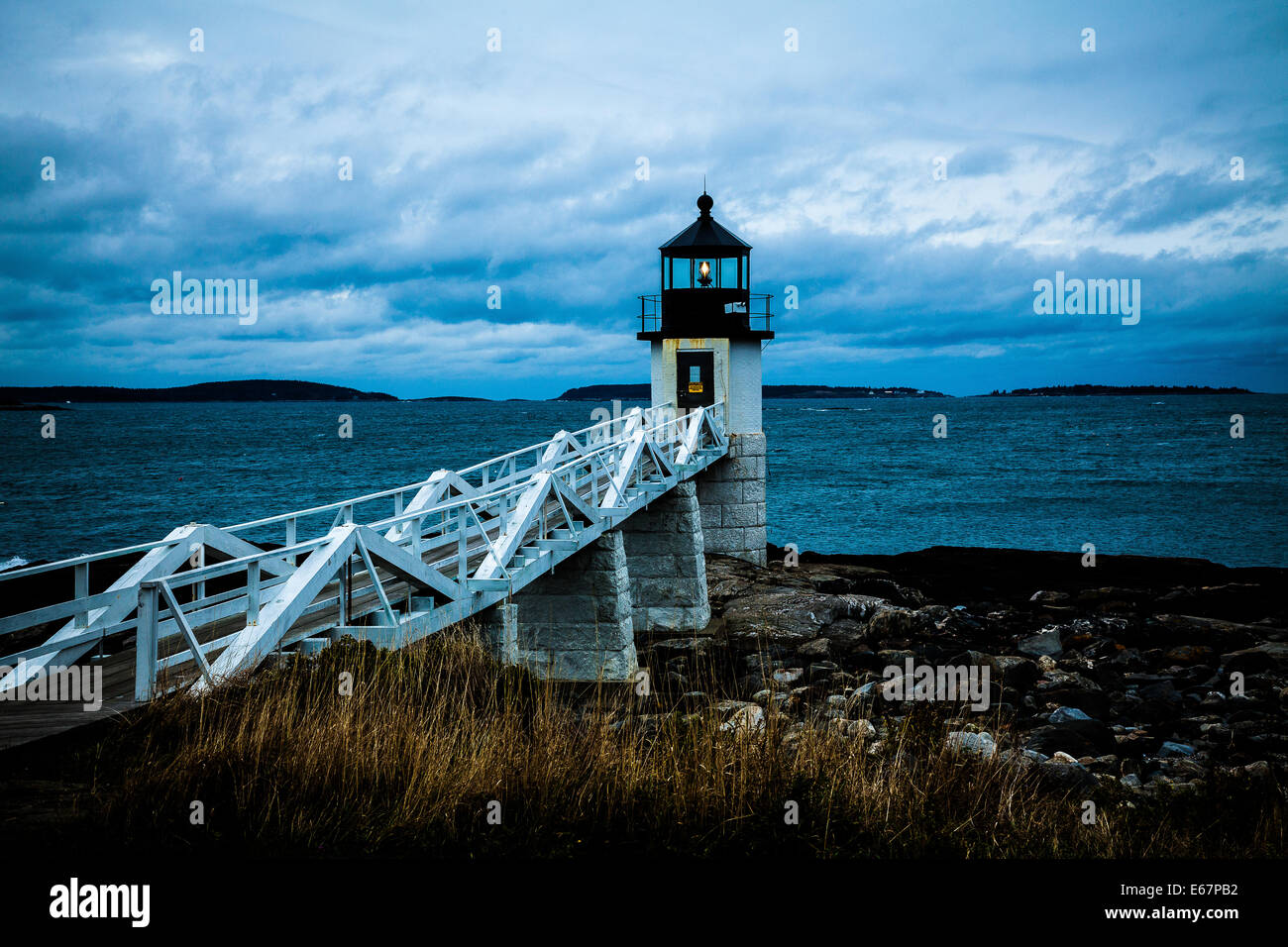 Marshall point lighthouse hi-res stock photography and images - Alamy
