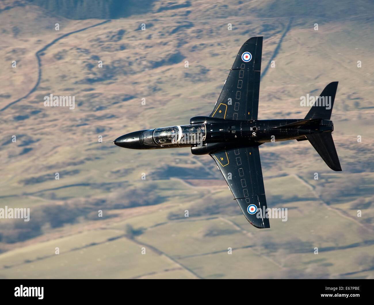 Raf hawk aircraft in a loop hi-res stock photography and images - Alamy