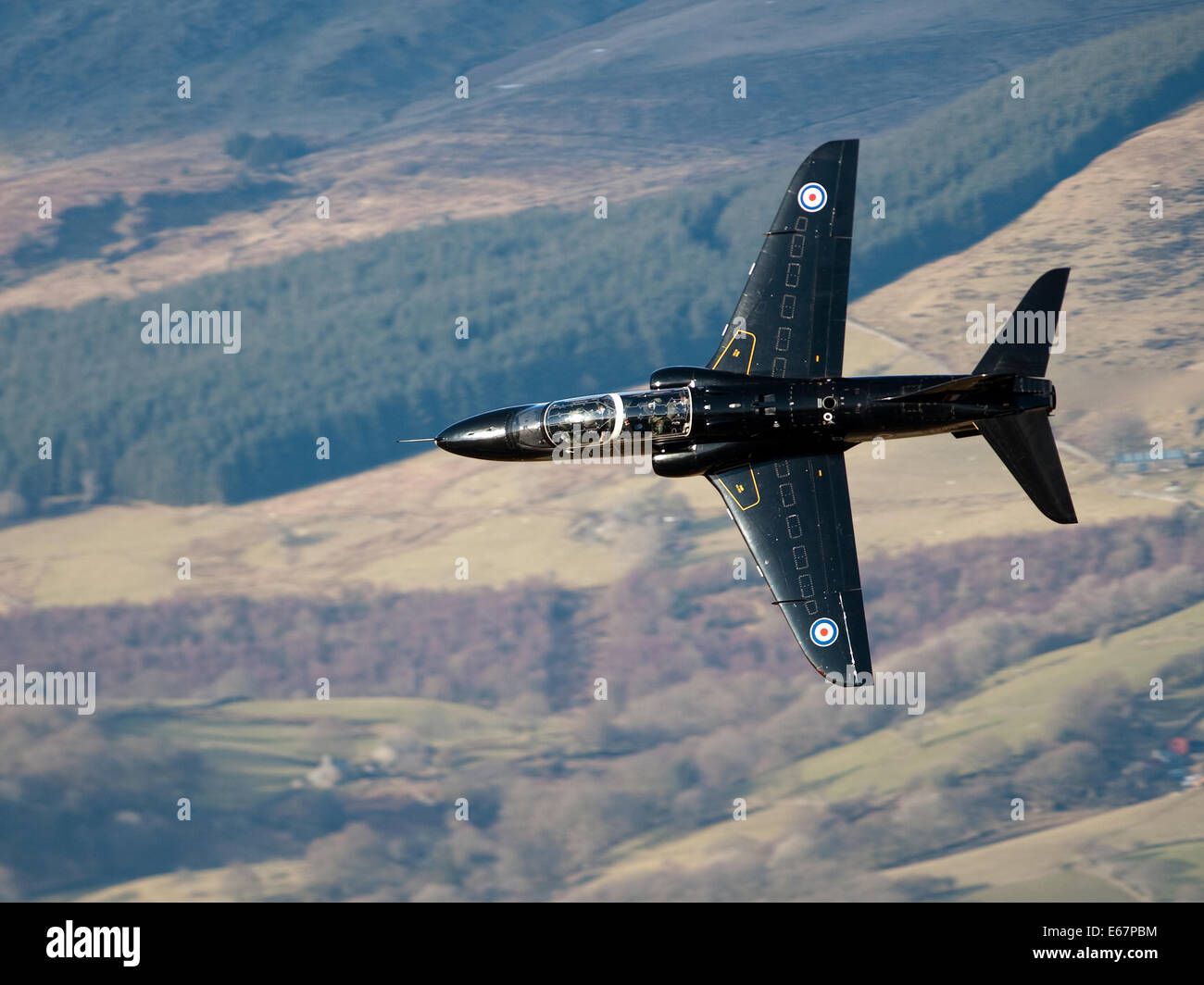 Raf hawk aircraft in a loop hi-res stock photography and images - Alamy