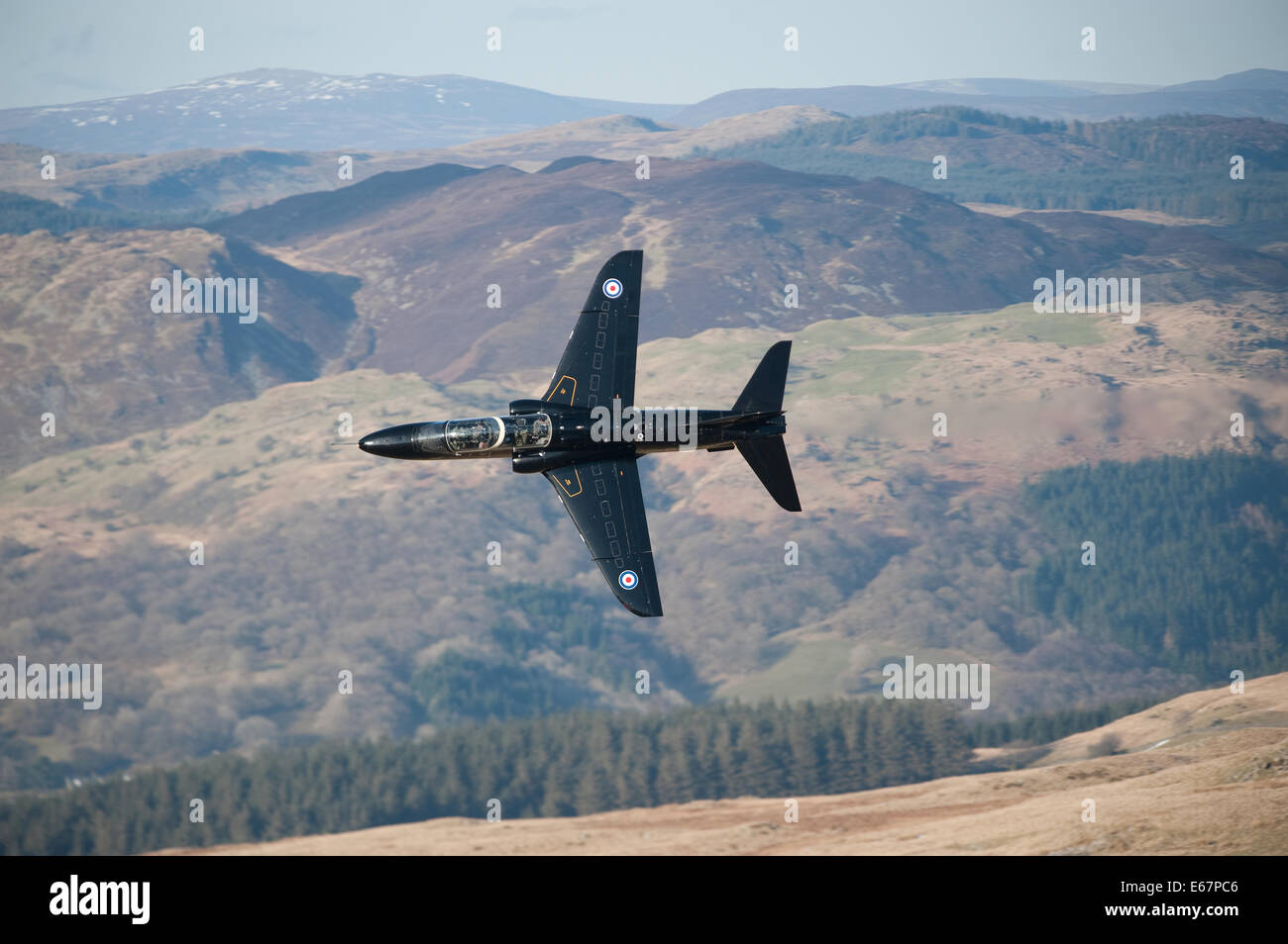 Raf hawk aircraft in a loop hi-res stock photography and images - Alamy