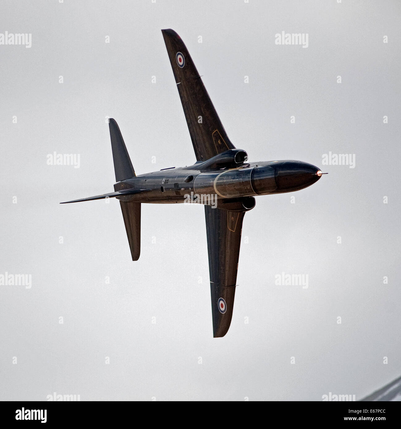 Raf hawk aircraft in a loop hi-res stock photography and images - Alamy