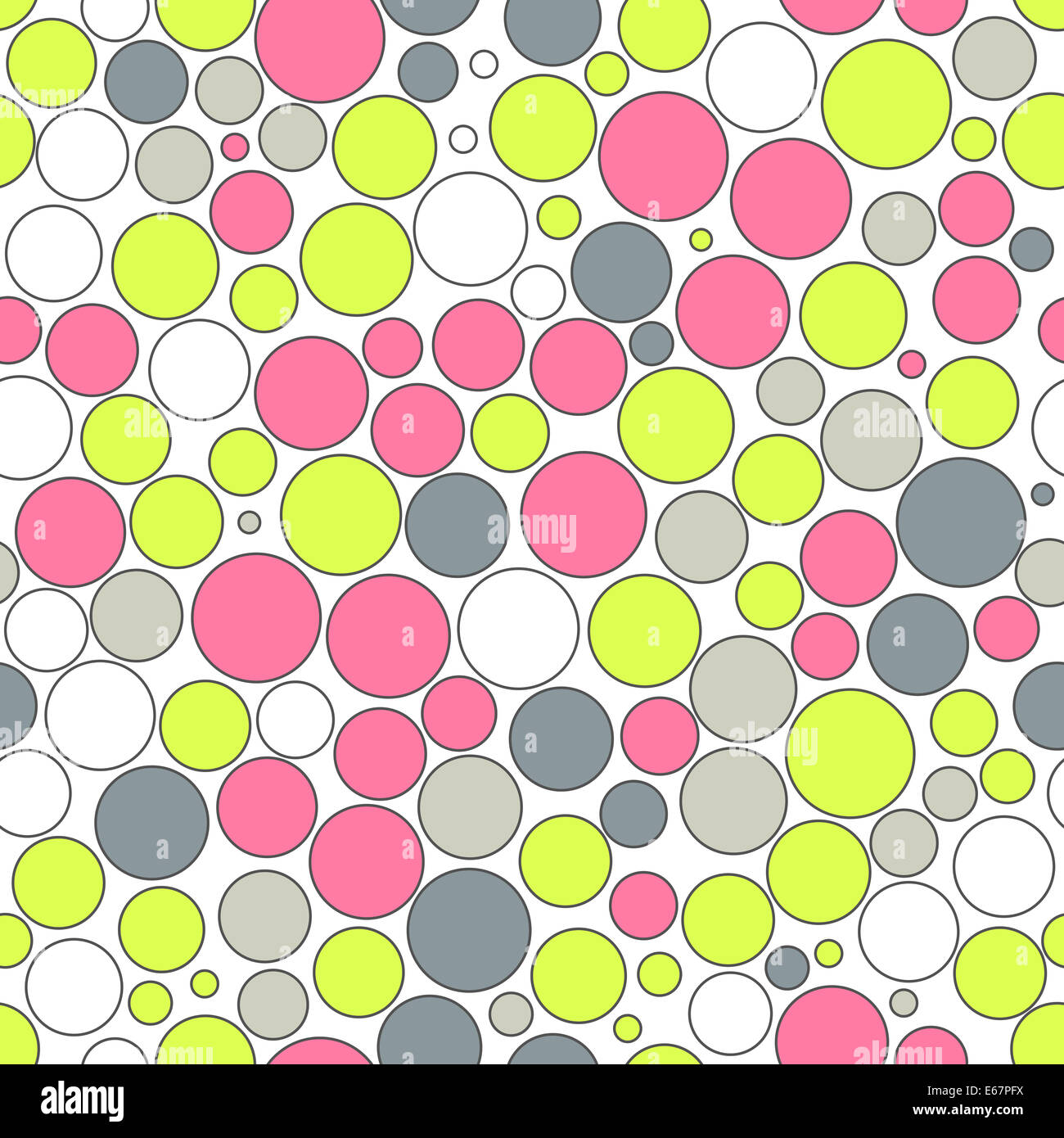 Abstract seamless background with colorful dots Stock Photo - Alamy