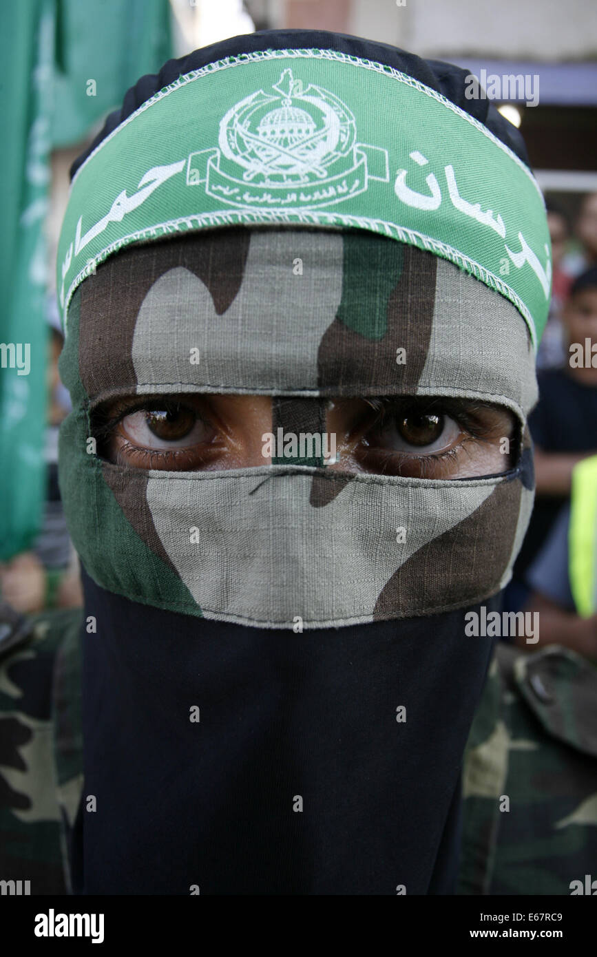 Rafah, Gaza Strip, Palestinian Territory. 17th Aug, 2014. Palestinian ...
