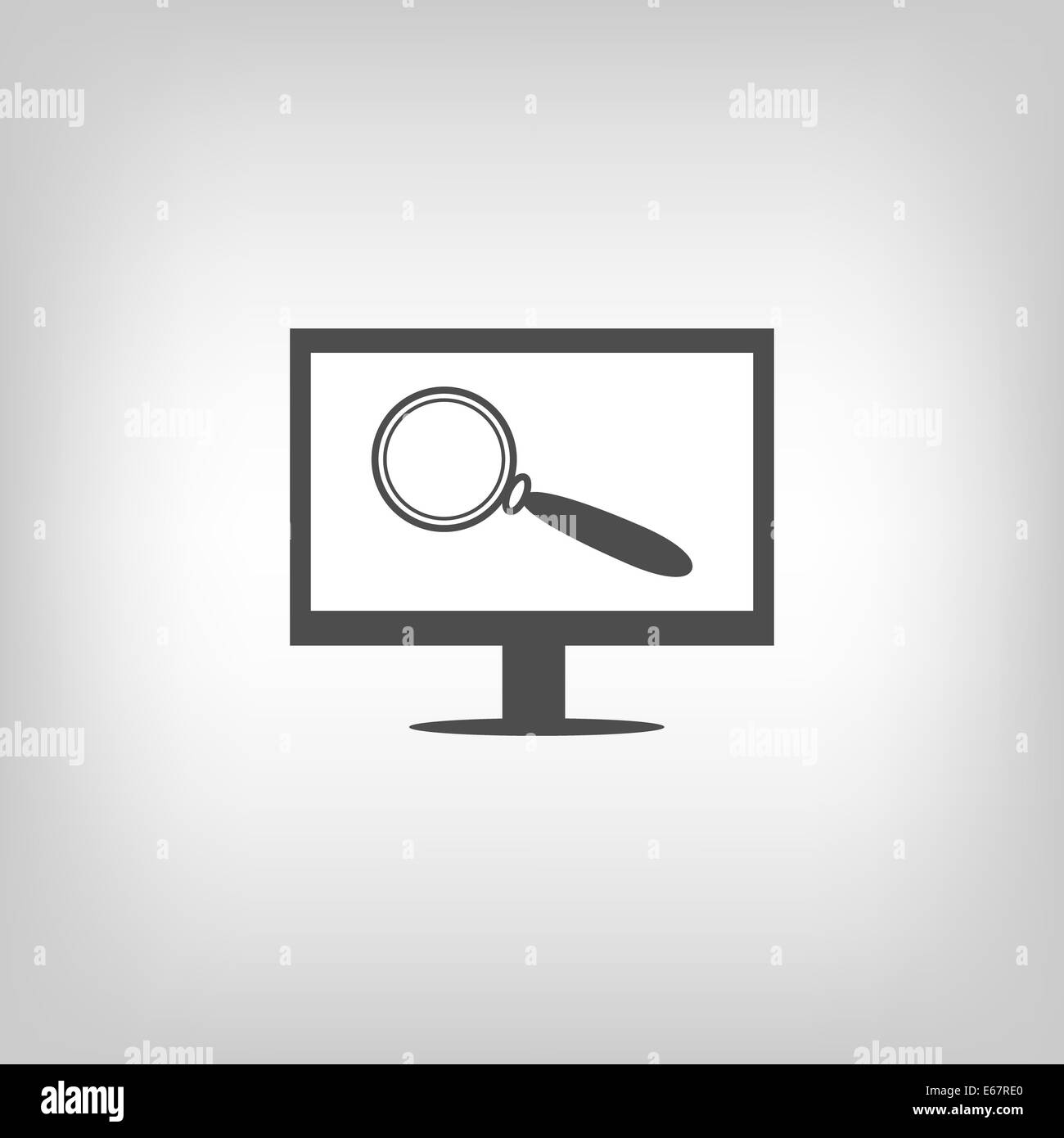 Digital loop icon Black and White Stock Photos & Images - Alamy