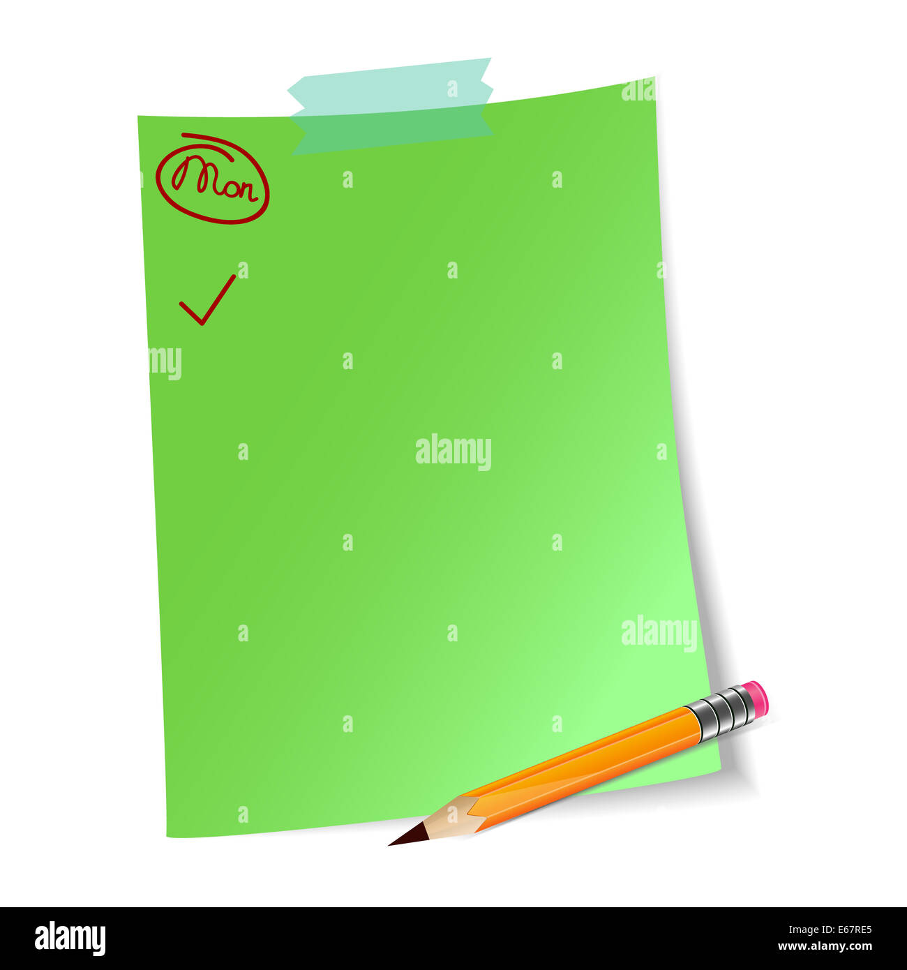 Daily planning hi-res stock photography and images - Alamy