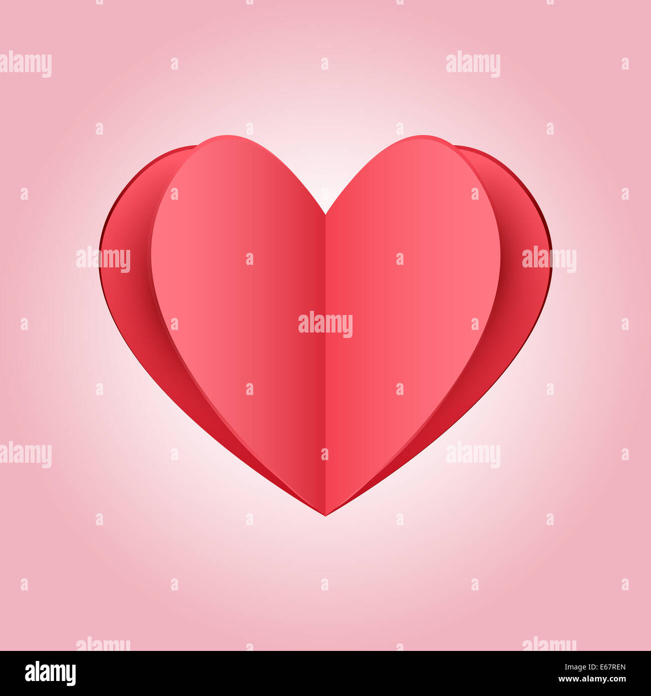 Cutout paper heart hi-res stock photography and images - Alamy