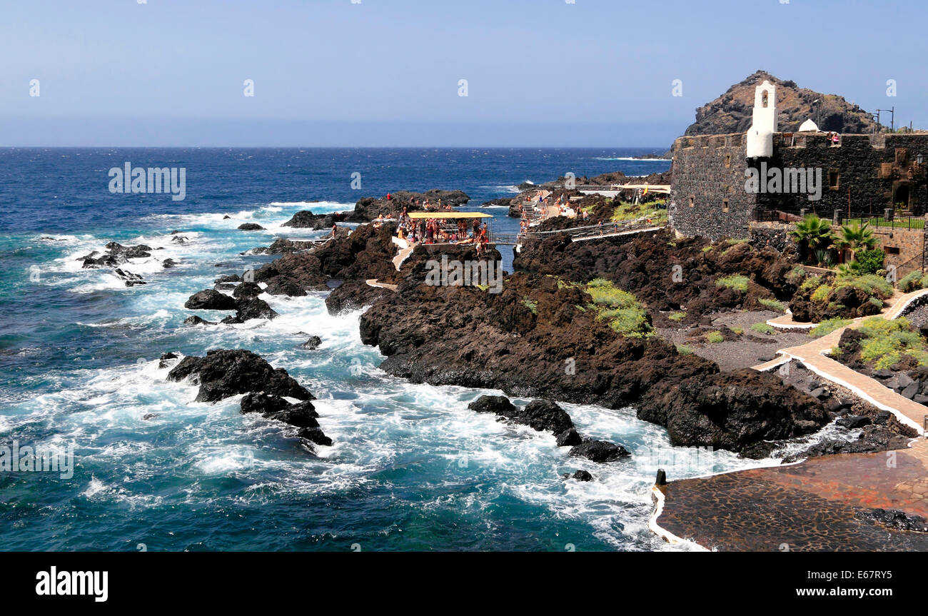 Garachico tenerife pool hi-res stock photography and images - Alamy