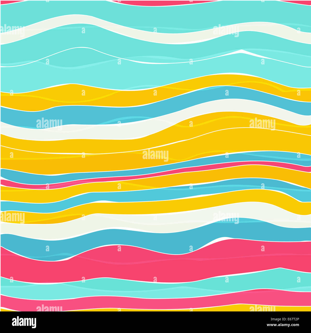 Abstract colorful striped wave background Stock Photo - Alamy