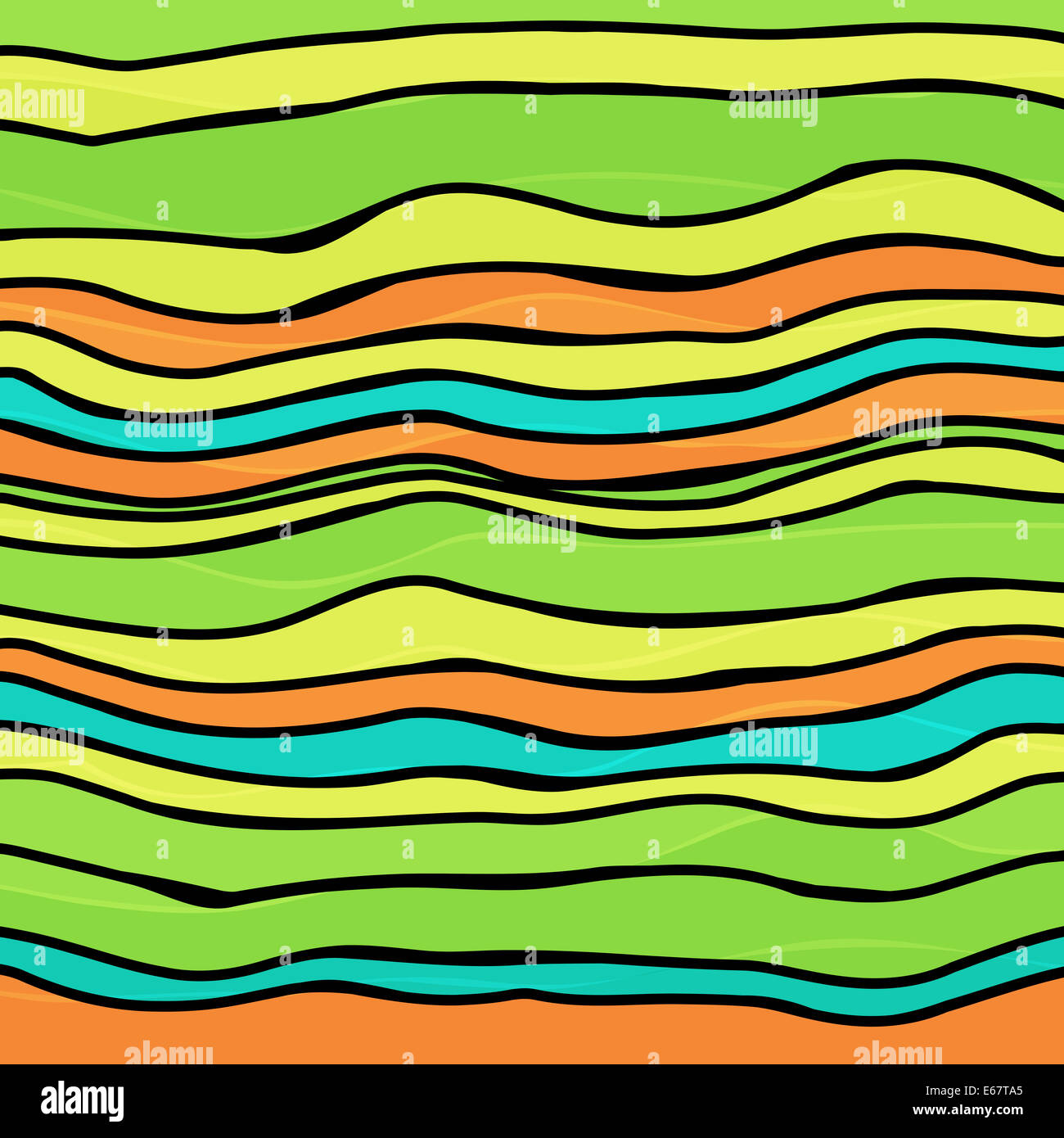 Abstract colorful striped wave background Stock Photo - Alamy