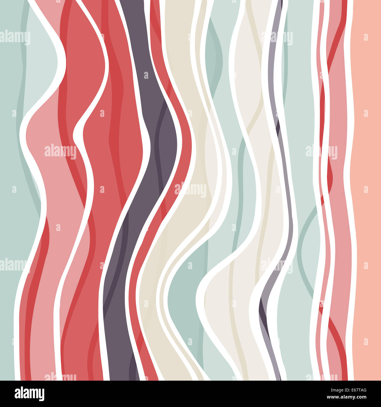 Abstract colorful striped wave background Stock Photo - Alamy