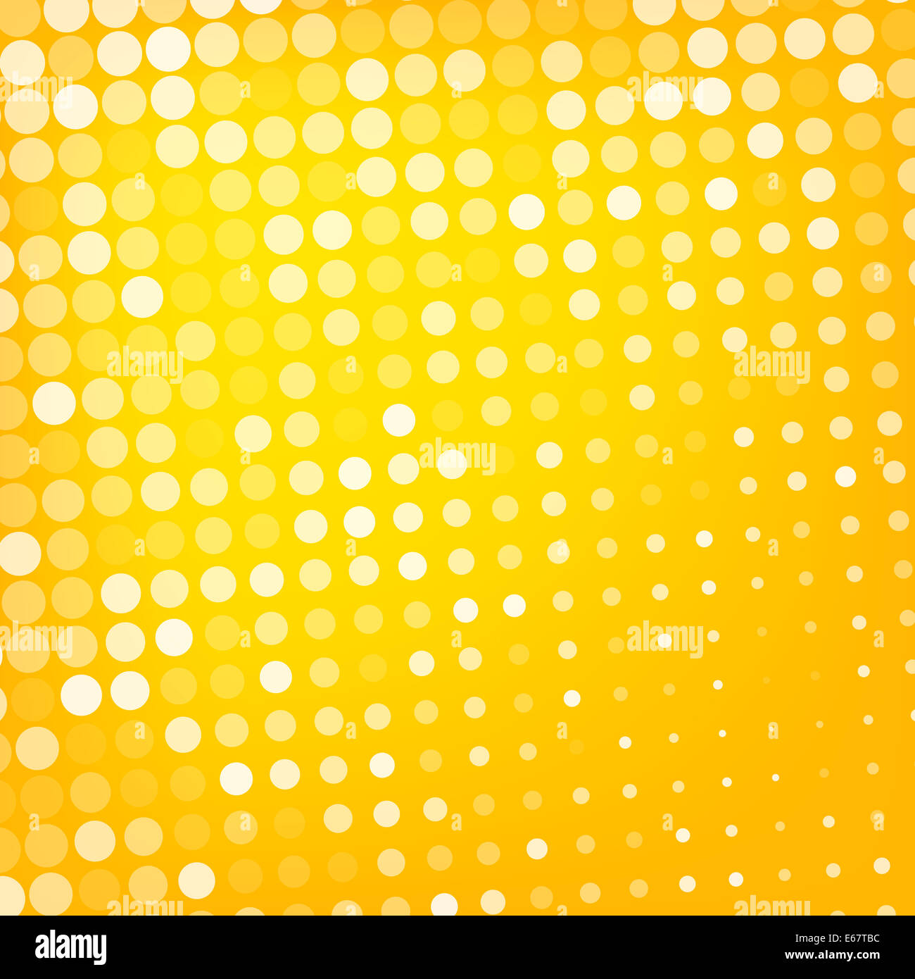 Abstract dotted yellow background texture Stock Photo - Alamy