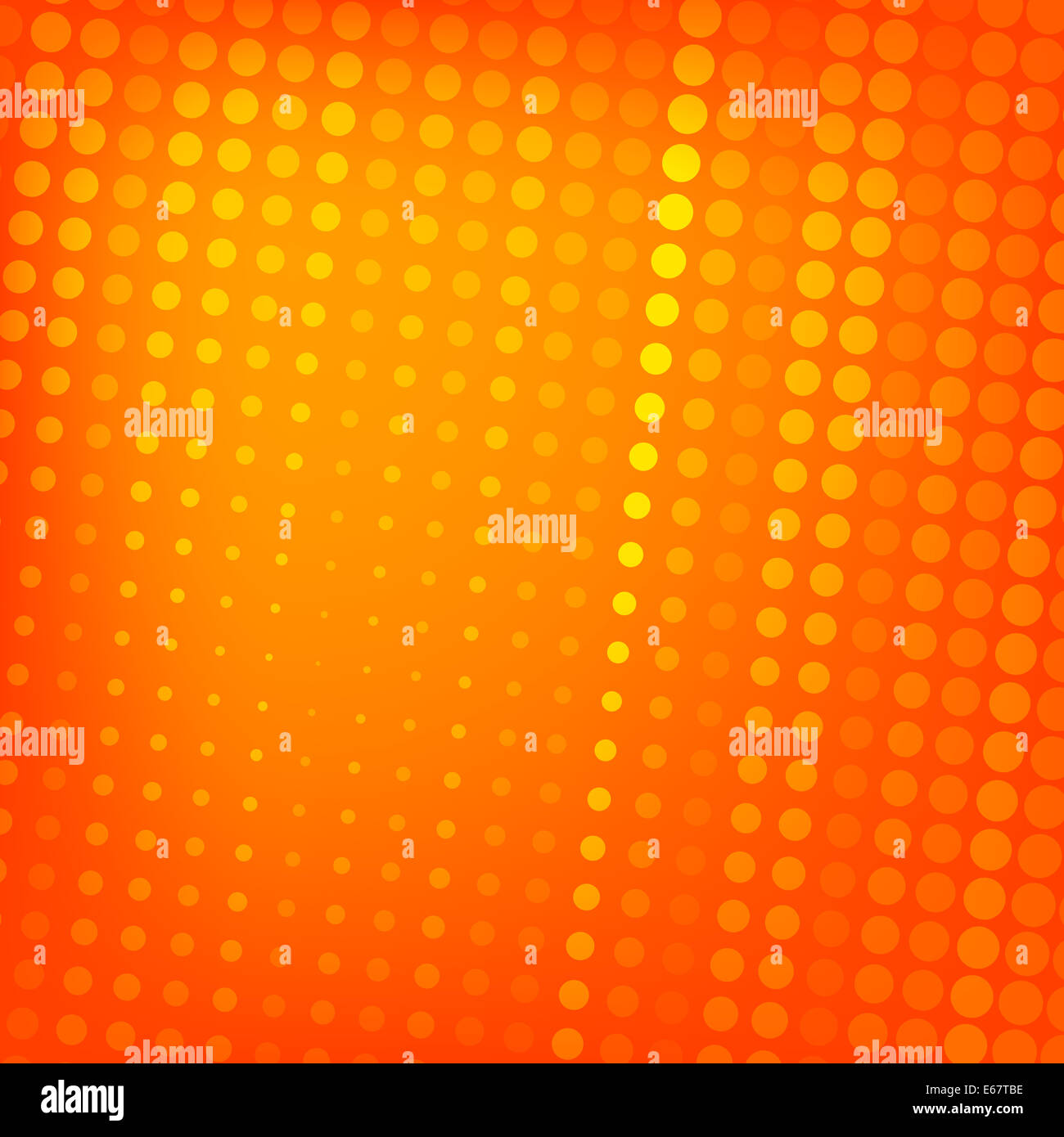 Abstract dotted orange background texture Stock Photo - Alamy
