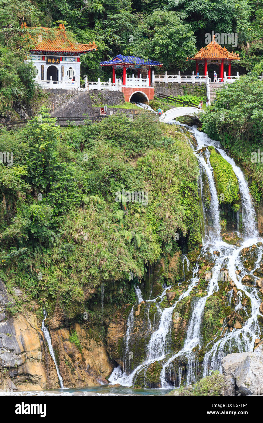 Eternal Spring Shrine (Changchun Shrine), major landmark in Taroko ...